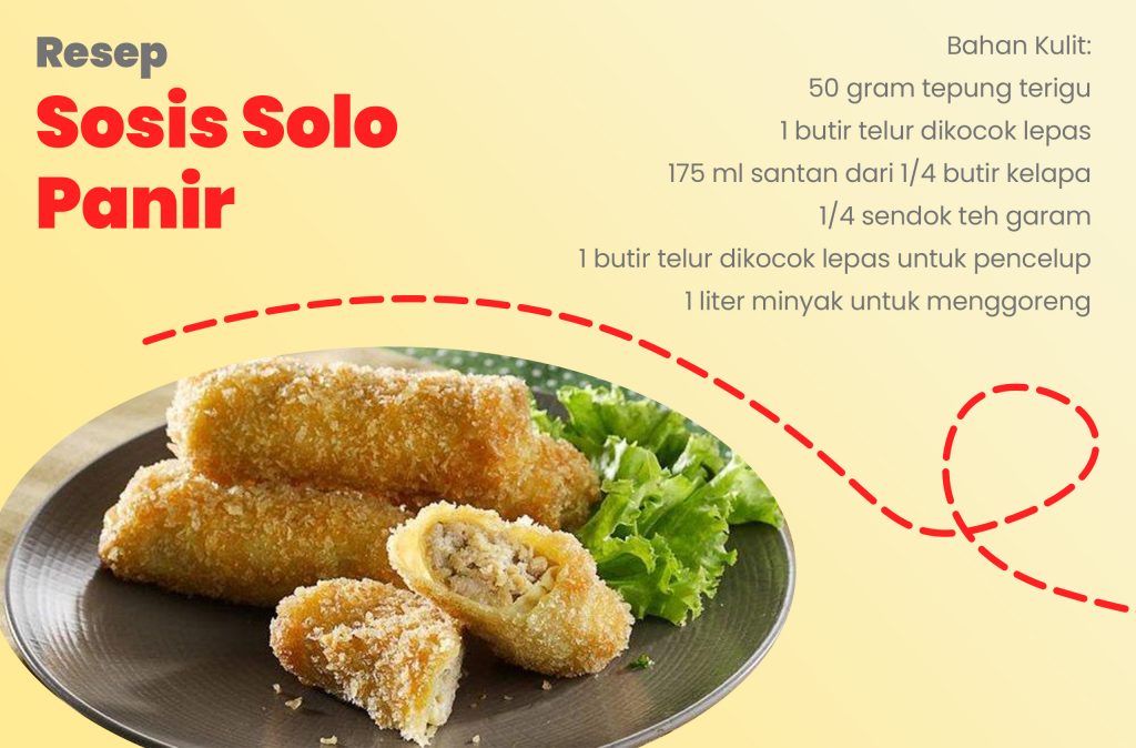 Resep Sosis Solo Tepung Panir - PT. HARSINDO OETAMA PERKASA