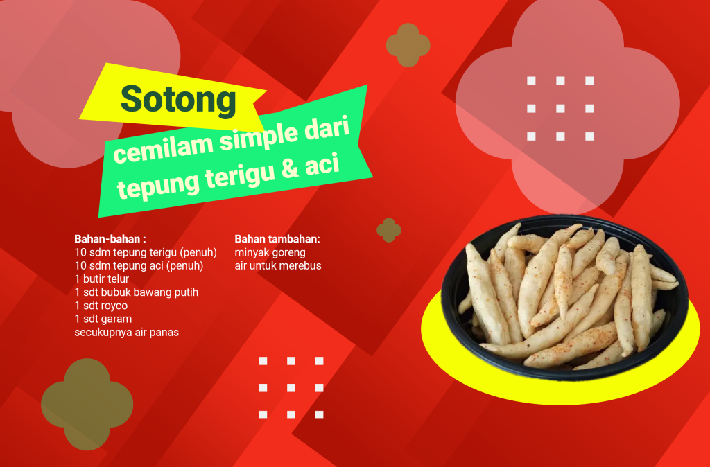 Sotong (cemilam simple dari tepung terigu & aci)